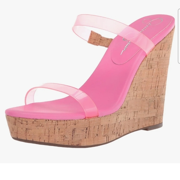 Jessica Simpson | Shoes | Jessica Simpson Tumile Platform Wedge 2 Strap ...
